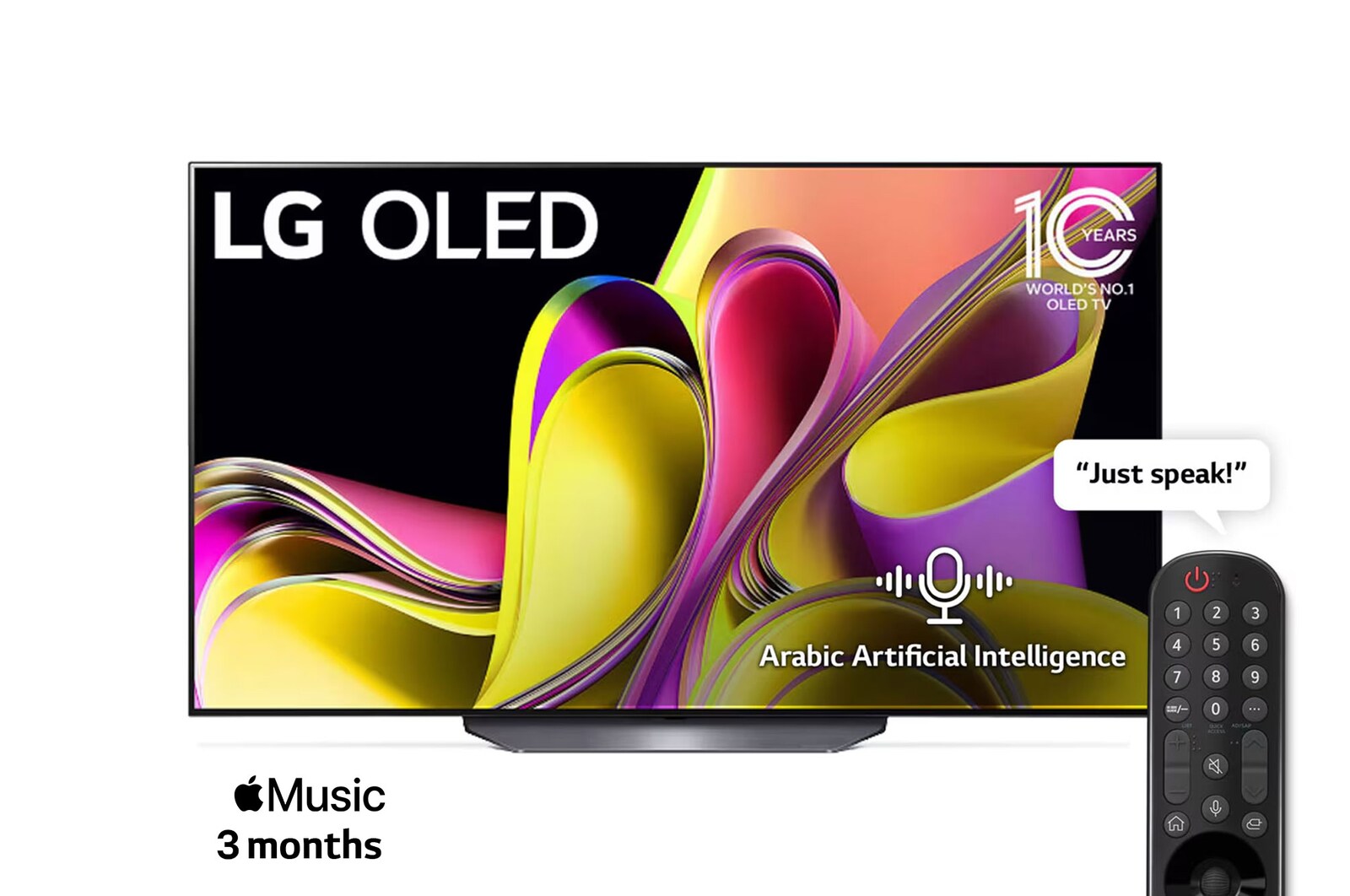 Shop LG OLED B3 AI TV 77 inch WebOS - OLED77B36LA | LG EG