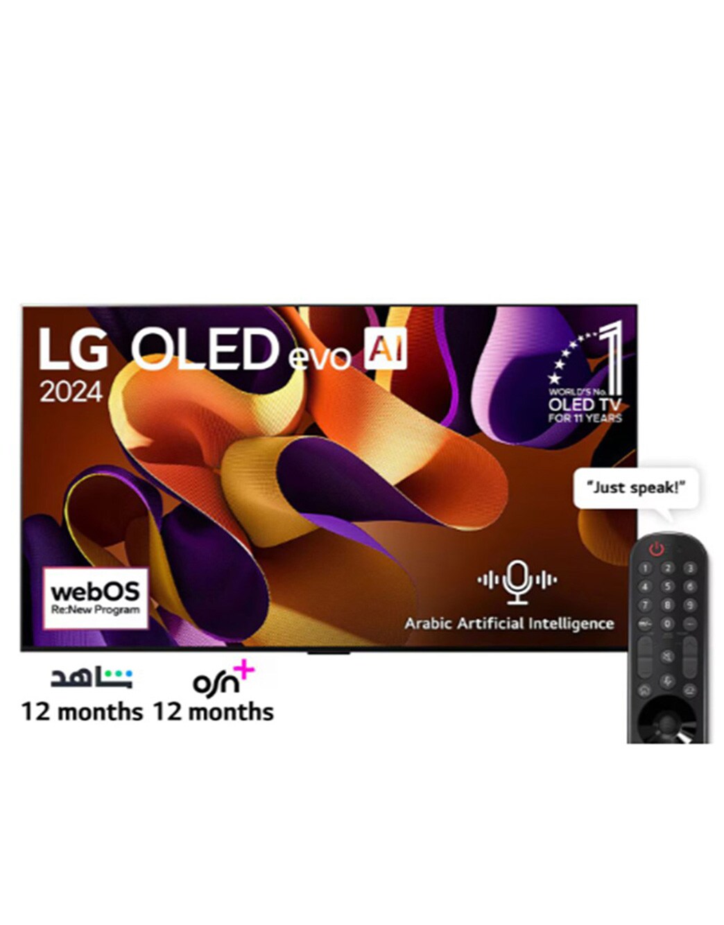 Shop LG OLED evo G4 AI TV 83 inch WebOS OLED83G46LA | LG EG