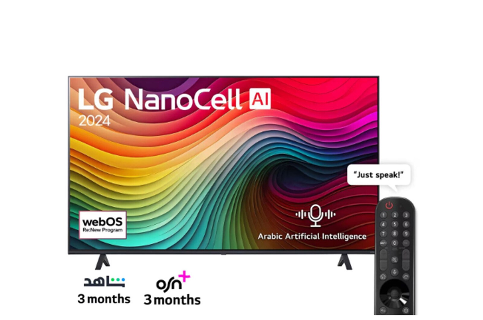 Shop LG NanoCell AI TV 55 Inch WebOS - 55NANO80T6A | LG EG