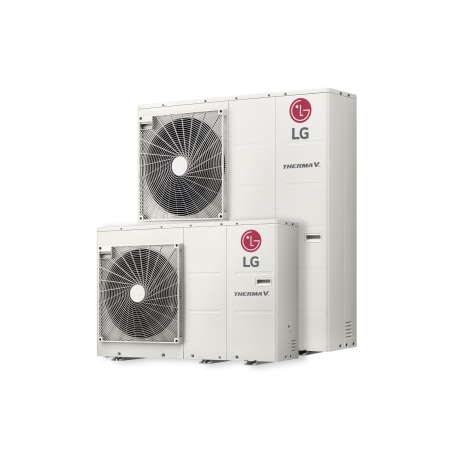 LG THERMA V Monobloc S ofrece una solución de aerotermia todo en uno compacta A+++, A++ ...
