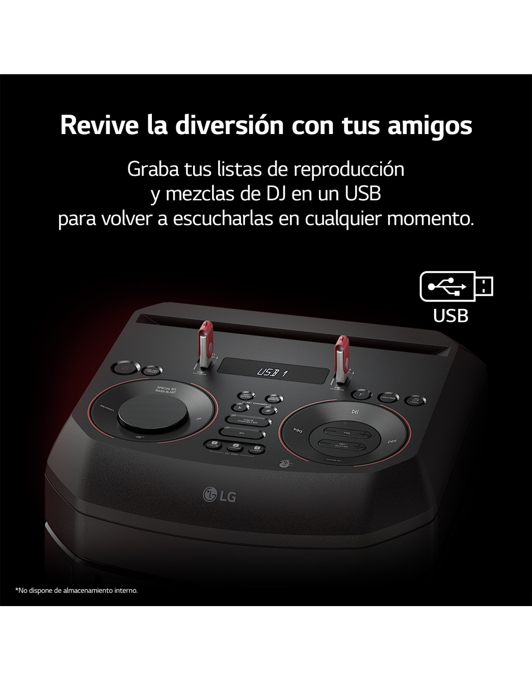 LG xboom La Bestia RNC5 | Altavoz gran potencia, 300W, karaoke, luces ...