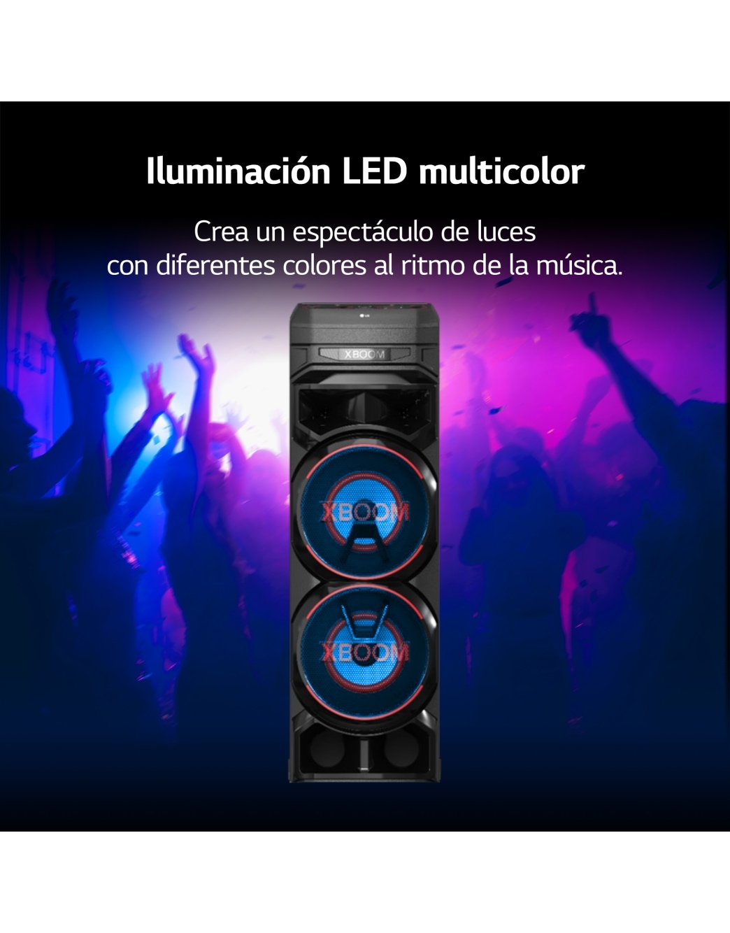 LG xboom La Bestia RNC9 | Altavoz gran potencia, 1000W, karaoke, luces ...