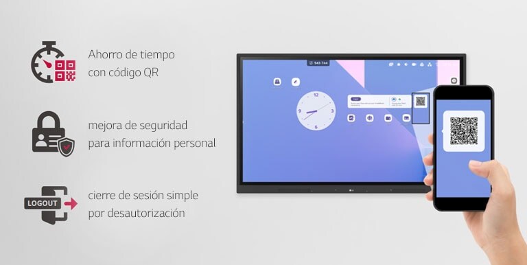 Pantalla digital interactiva SERIE TR3DK 75” - 75TR3DK-B | LG ES