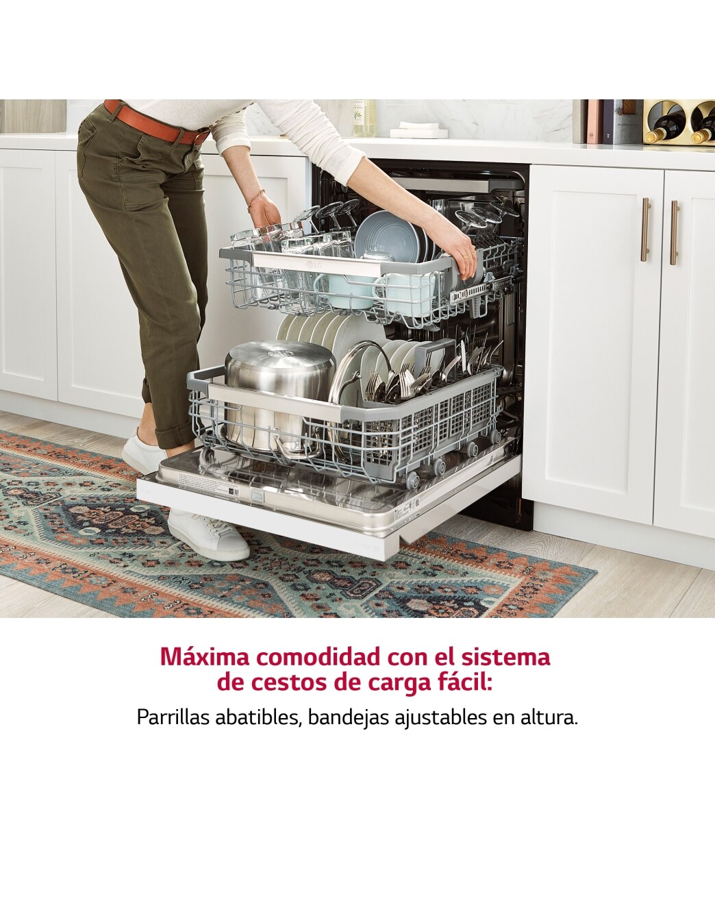 Lavavajillas Integrable LG QuadWash™ - DB242TX | LG ES