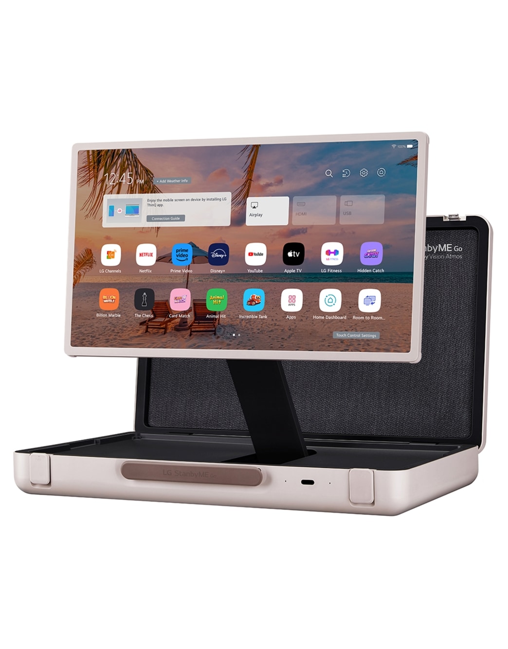 LG Stanbyme Go, el único Smart TV portátil y táctil que te acompaña ...