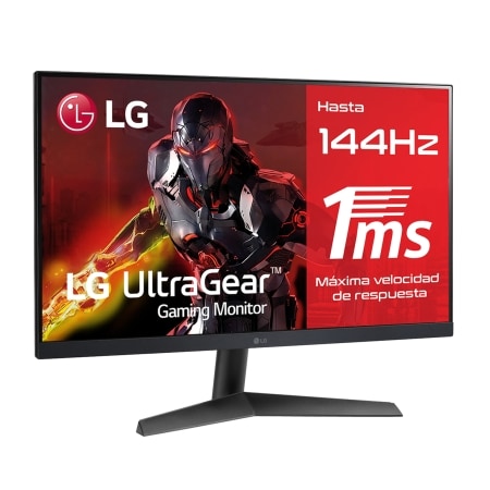 Monitor Gaming LG UltraGear™ de 24 pulgadas, Full HD 144Hz - 24GN60R-B | LG ES