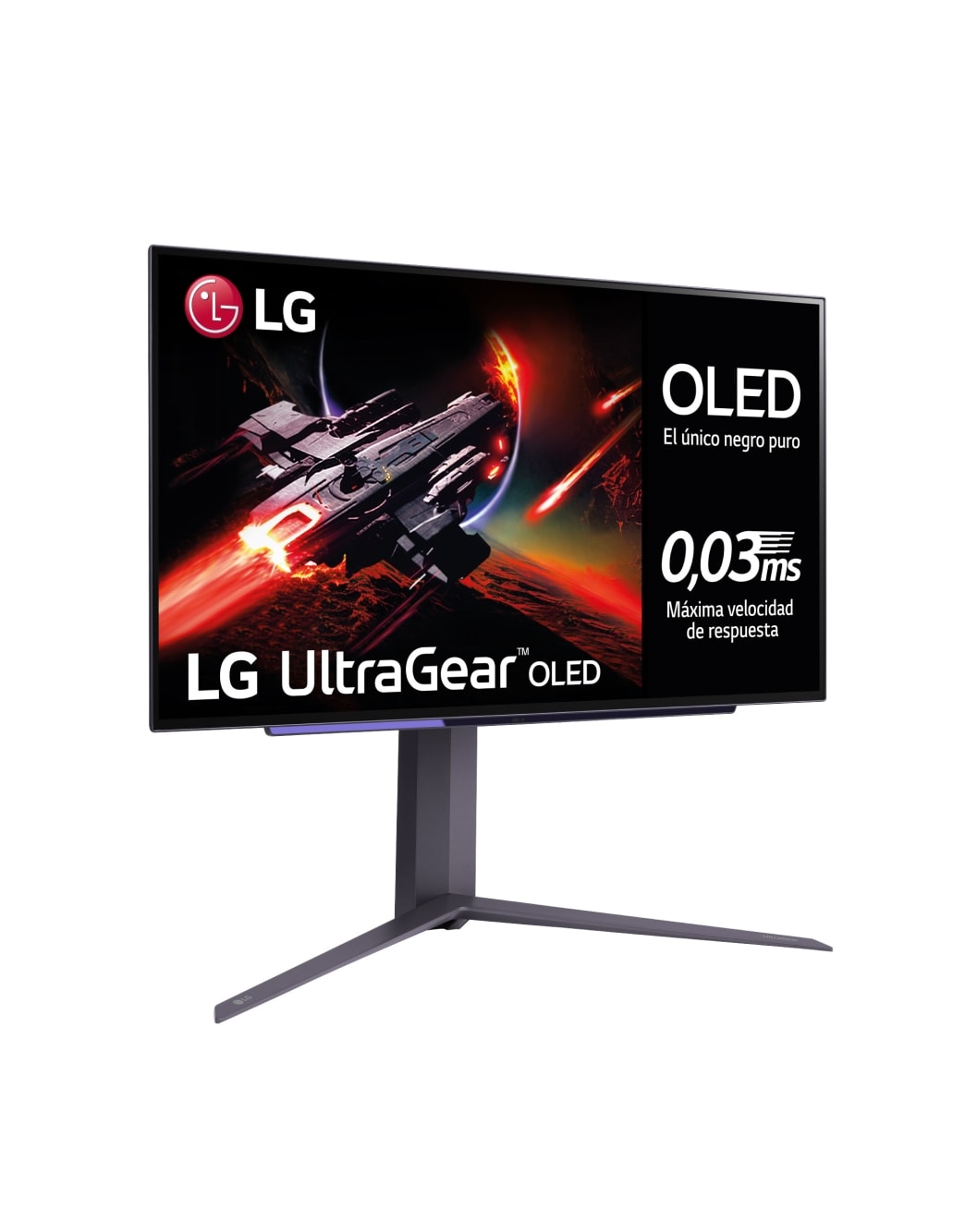 Monitor Gaming LG UltraGear™ OLED QHD de 27 pulgadas y 240Hz ­- 27GR95QE-B | LG ES