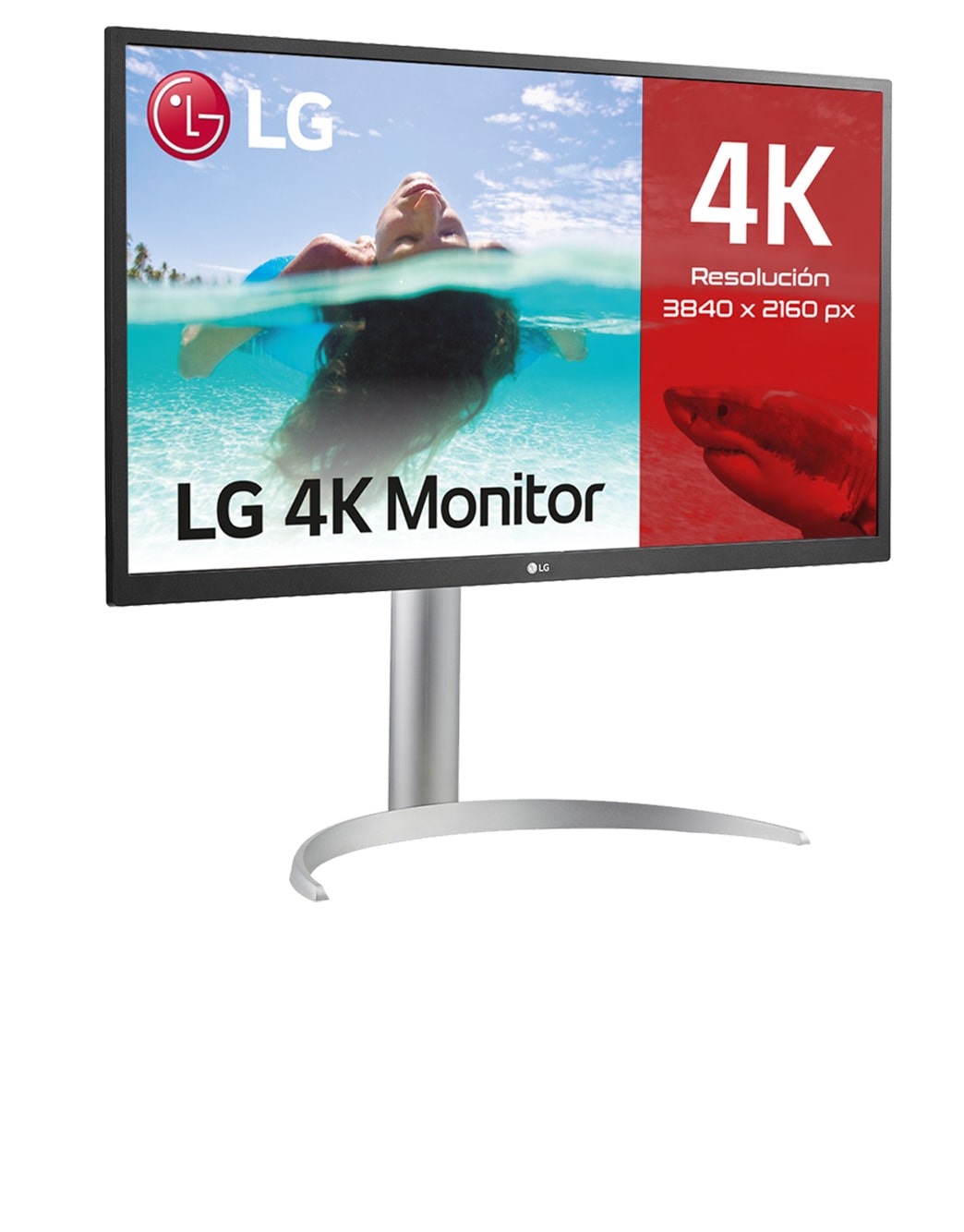 LG 27UP550P-W - Monitor para creadores LG 4K UHD (Panel IPS: 3840x2160 ...