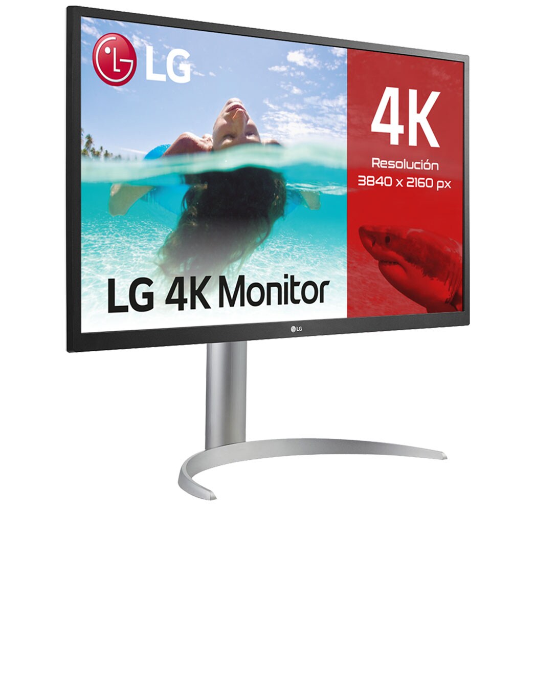 LG 27UP550P-W - Monitor para creadores LG 4K UHD (Panel IPS: 3840x2160 ...