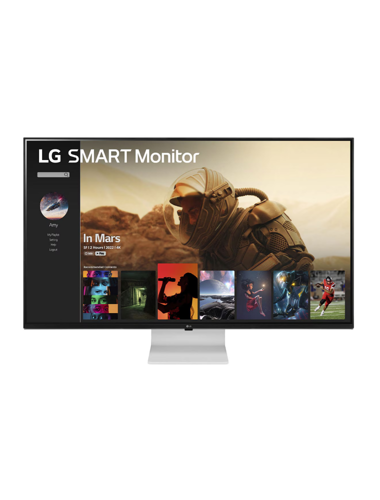 Outlet Smart Monitor LG 43" 4K - 43SQ700S-W.OUTLET | LG ES