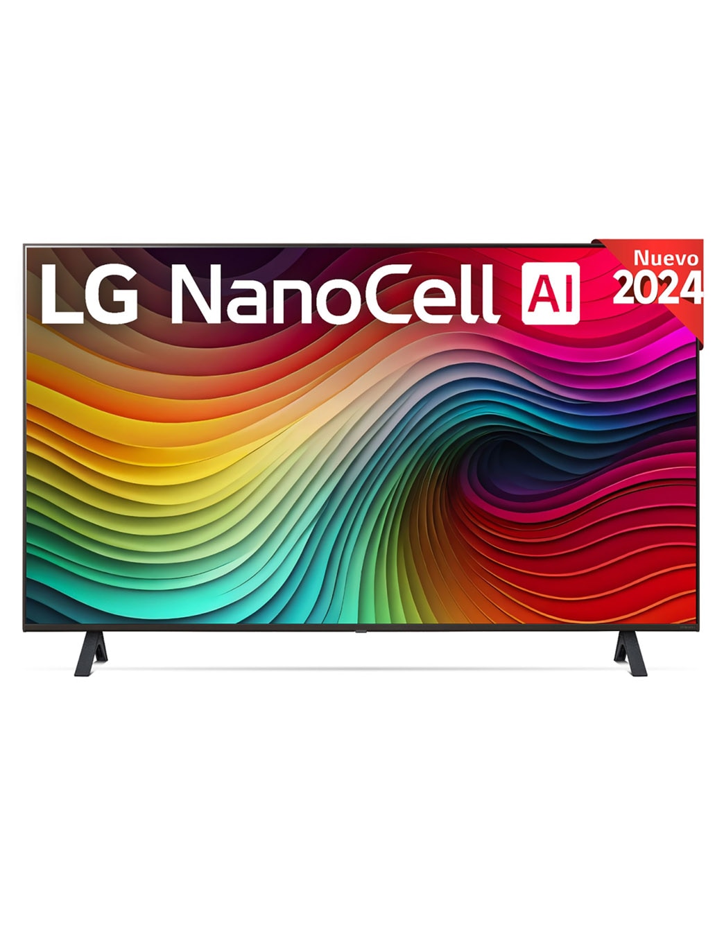 43 pulgadas TV LG NANOCELL 4K serie AI NANO82 con Smart TV WebOS24 ...
