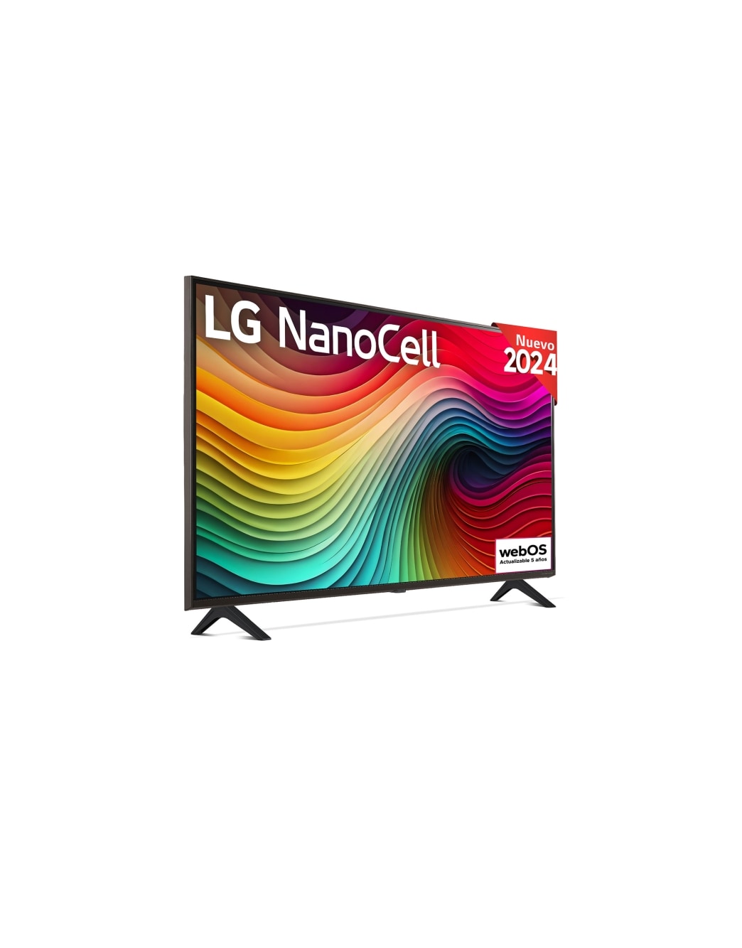 43 pulgadas TV LG NANOCELL 4K serie AI NANO82 con Smart TV WebOS24 ...
