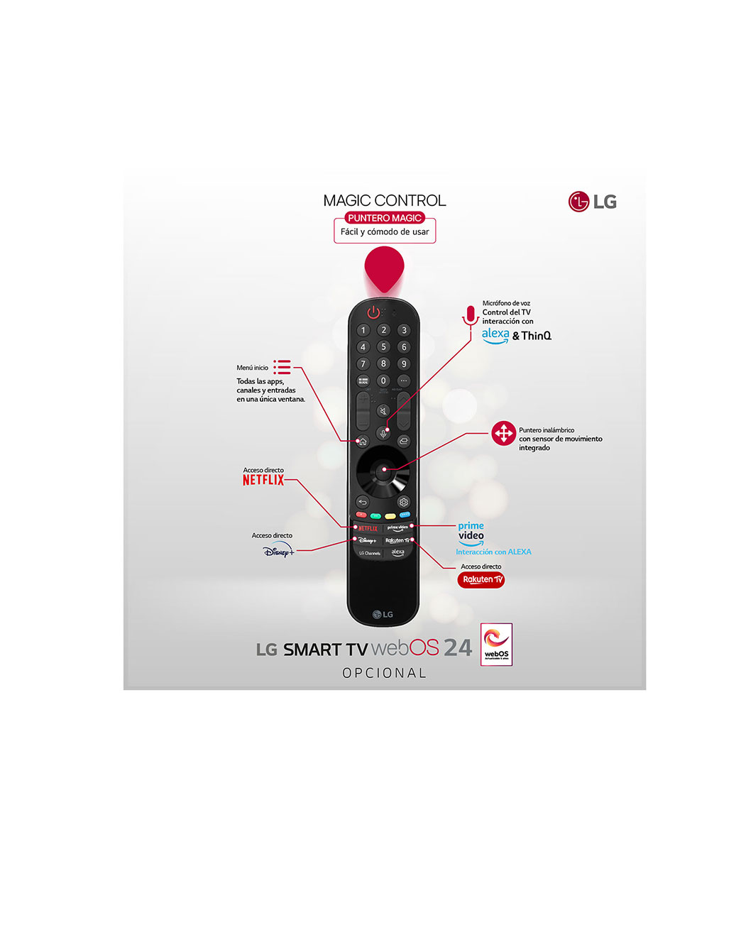 43 pulgadas TV LG UHD AI 4K serie UT73 con Smart TV WebOS24 ...