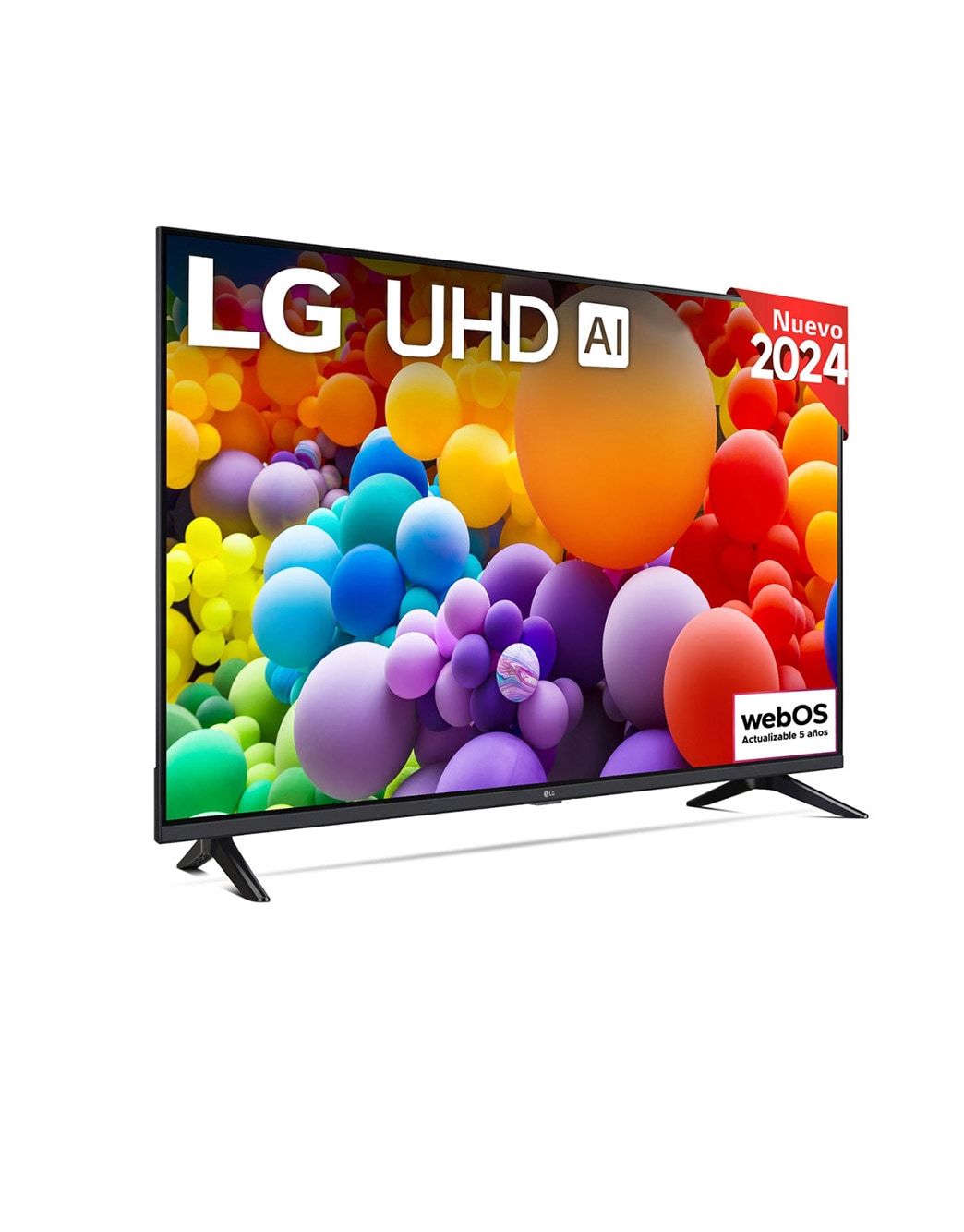 43 pulgadas TV LG UHD AI 4K serie UT73 con Smart TV WebOS24 ...