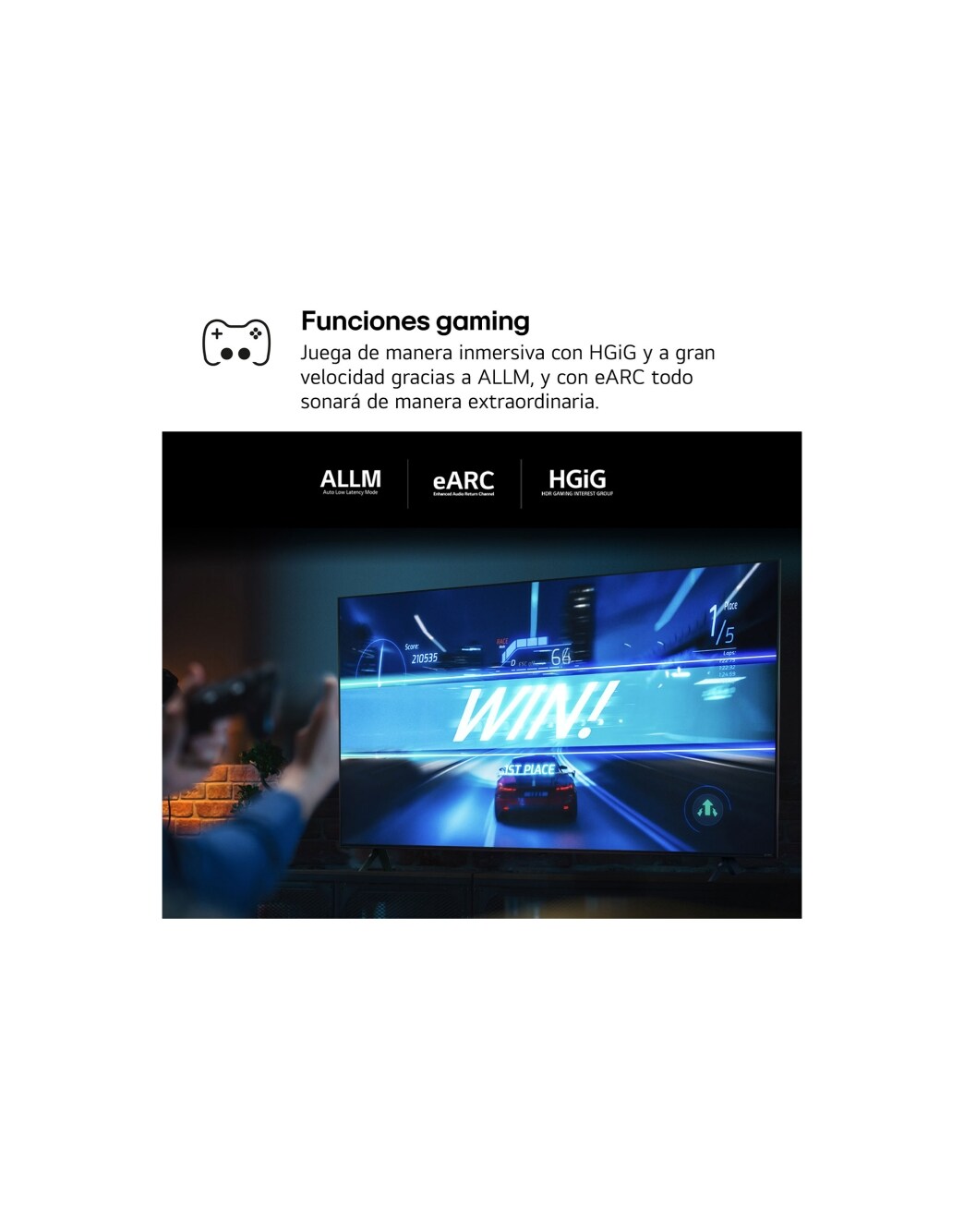 43 pulgadas Smart TV LG UHD AI UT81 4K 2024 - 43UT81006LA | LG ES