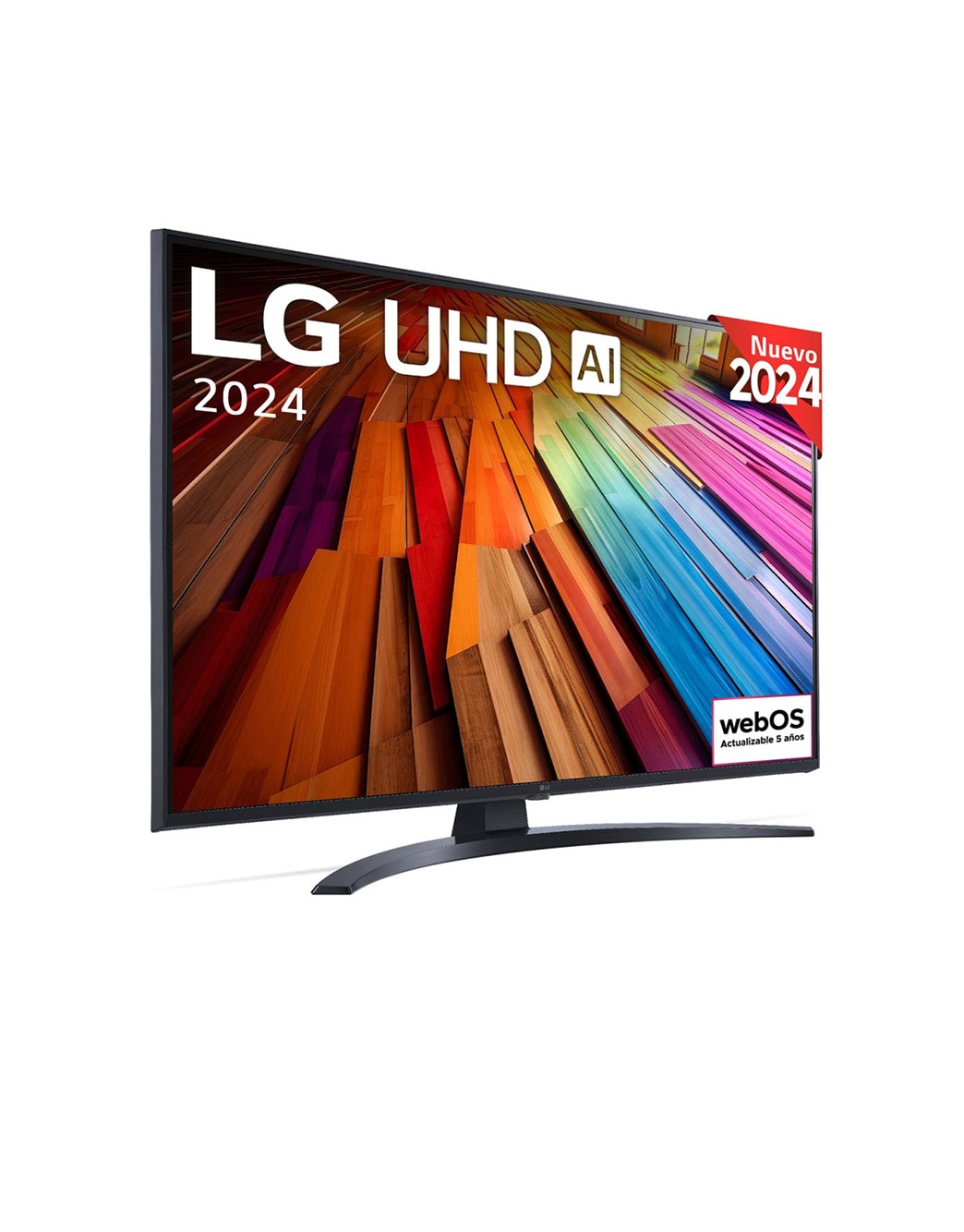 43 pulgadas Smart TV LG UHD AI UT81 4K 2024 - 43UT81006LA | LG ES