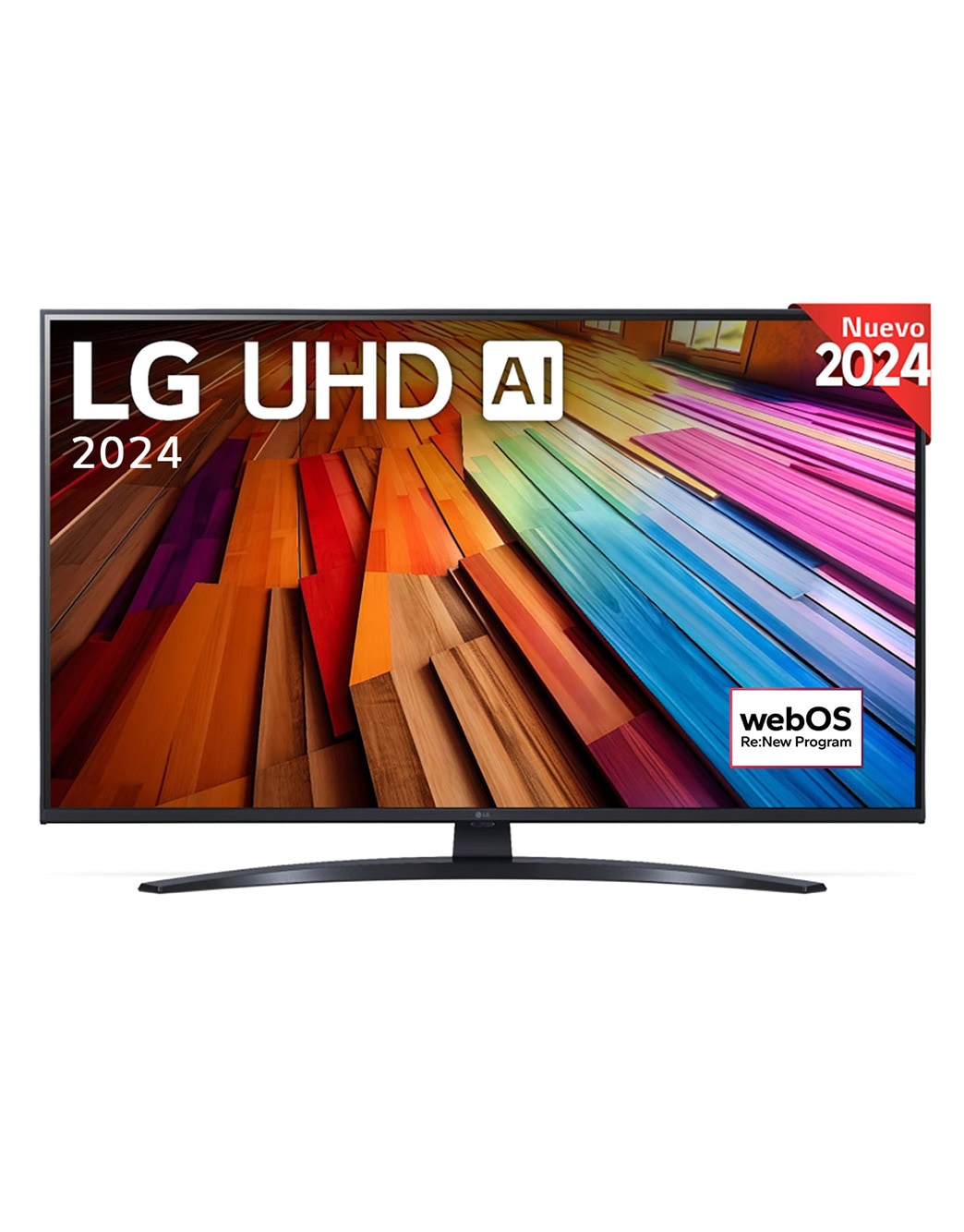 43 pulgadas Smart TV LG UHD AI UT81 4K 2024 - 43UT81006LA | LG ES