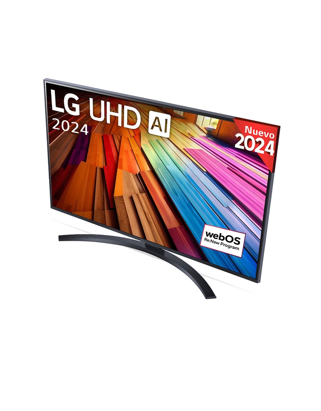 43 pulgadas Smart TV LG UHD AI UT81 4K 2024 - 43UT81006LA | LG ES