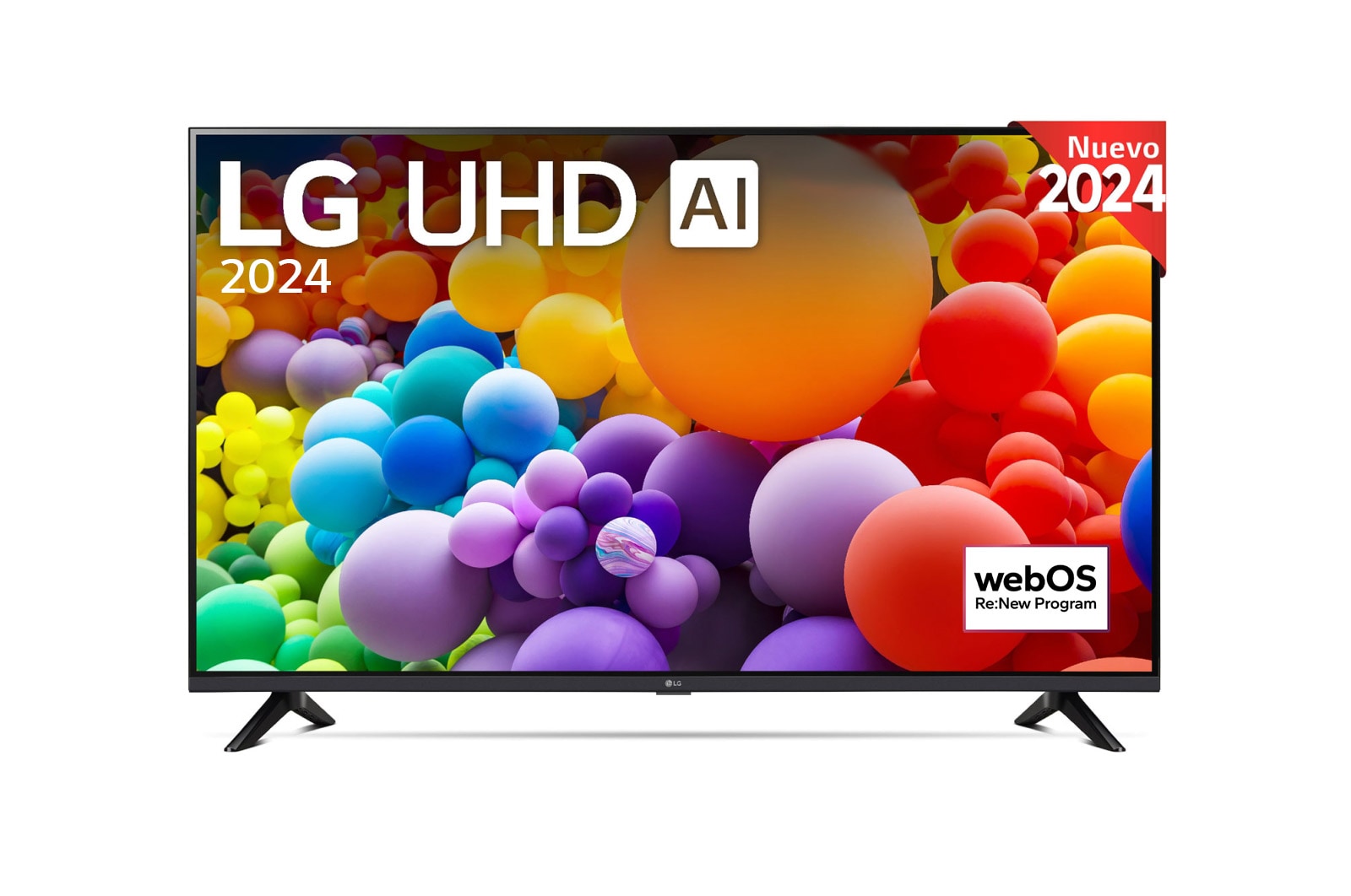 50 pulgadas TV LG UHD AI 4K serie UT73 con Smart TV WebOS24 - 50UT73006LA | LG ES