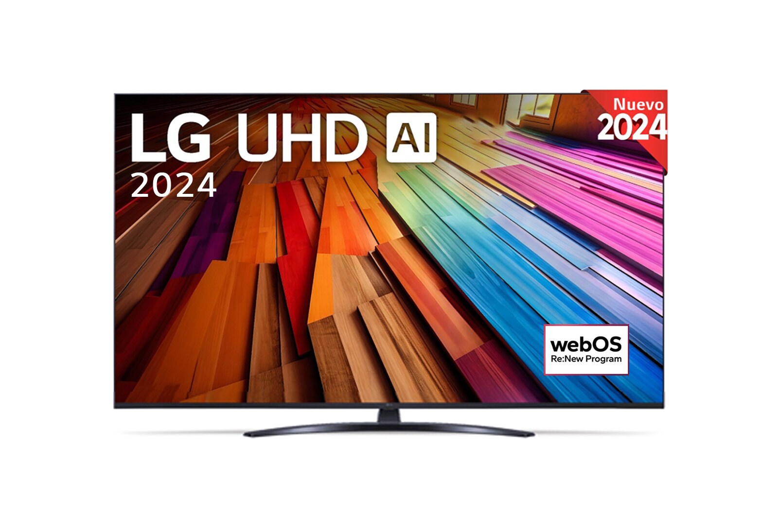 50 pulgadas Smart TV LG UHD AI UT81 4K 2024 - 50UT81006LA | LG ES