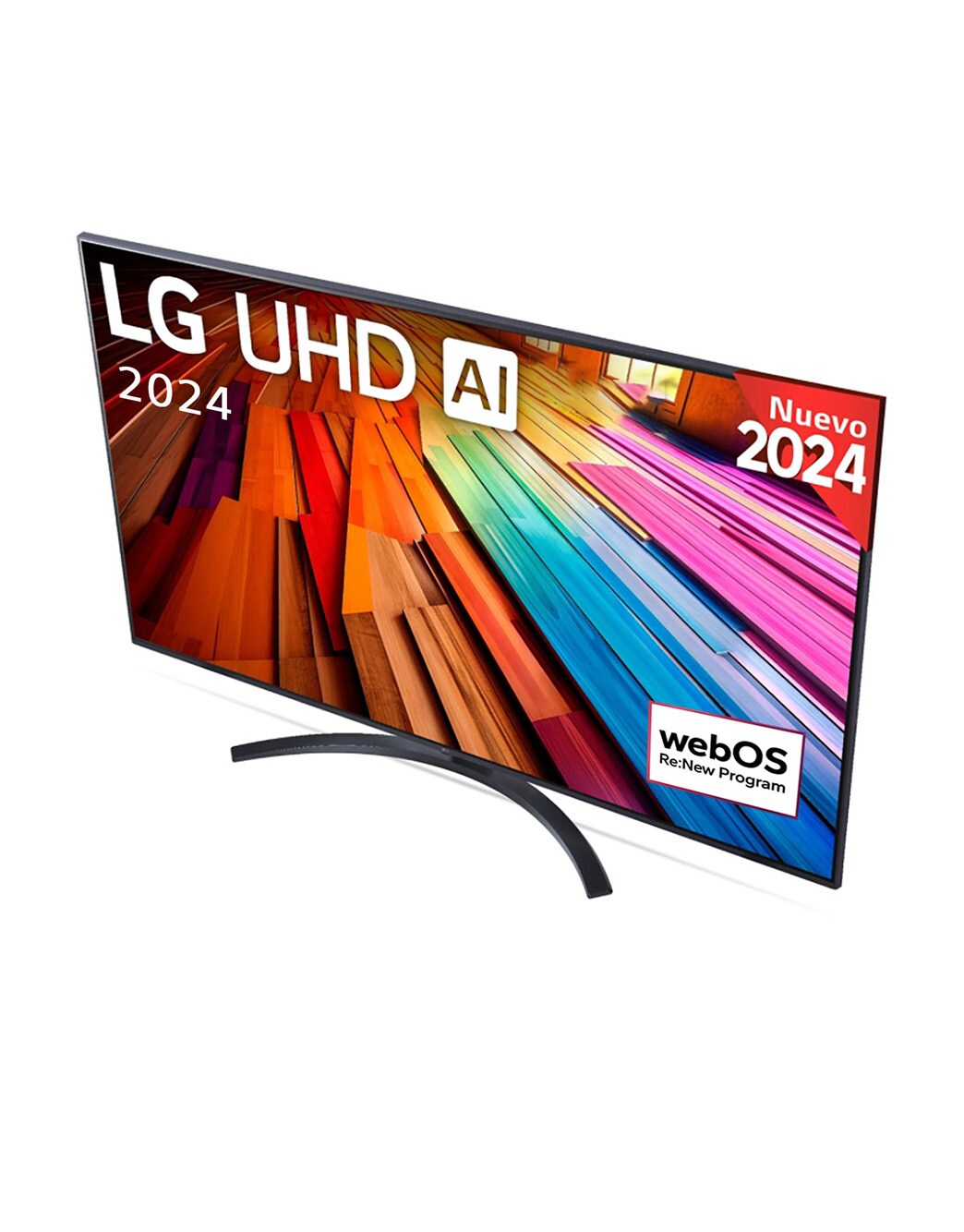 50 pulgadas Smart TV LG UHD AI UT81 4K 2024 - 50UT81006LA | LG ES