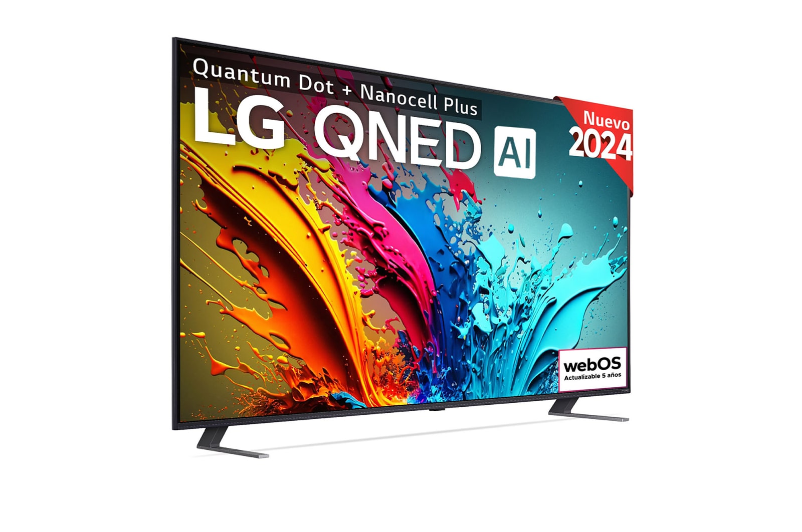 LG QNED AI QNED85 4K Smart TV 2024 de 55 pulgadas - 55QNED85T6C.AEUD ...