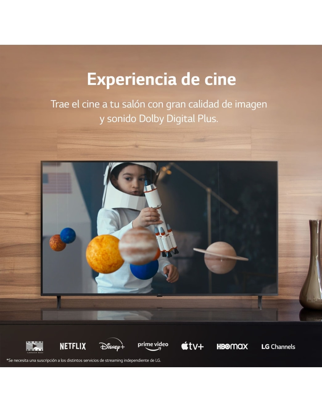 TV LG UHD 4K de 55'' Serie 73, Procesador Alta Potencia, HDR10 / Dolby ...