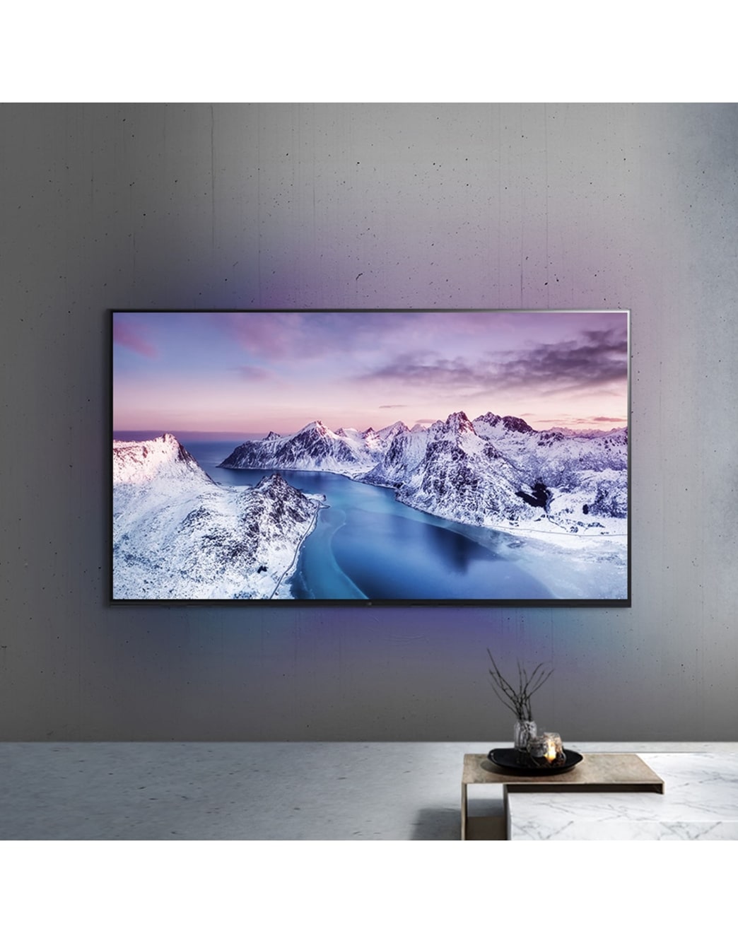 TV LG UHD 4K de 55'' Serie 73, Procesador Alta Potencia, HDR10 / Dolby ...