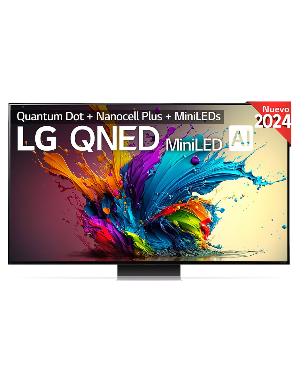 65 pulgadas Smart TV LG QNED MiniLED QNED91 AI 4K 65QNED91T6A | LG ES | LG ES