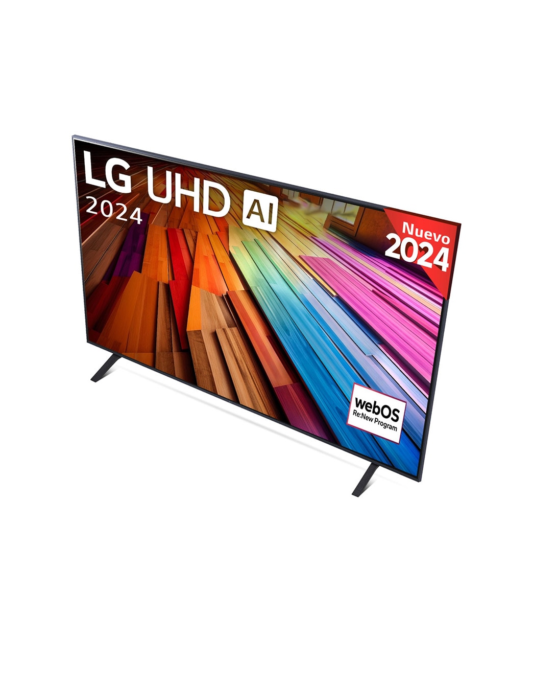 65 pulgadas TV LG UHD AI 4K serie UT80 con Smart TV WebOS24 ...