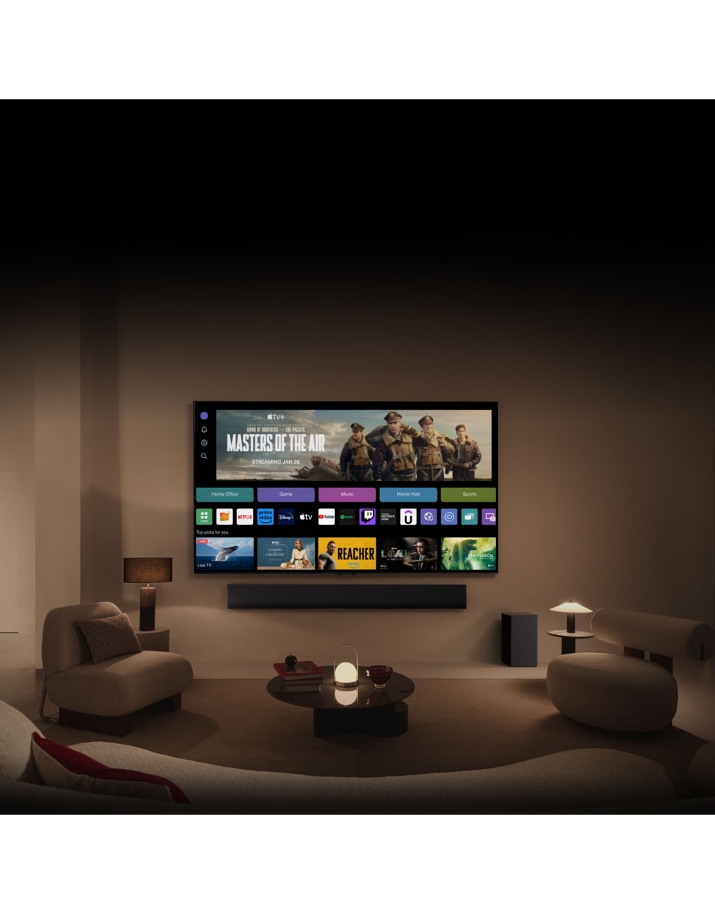 75 pulgadas TV LG NANOCELL 4K serie AI NANO81 con Smart TV WebOS24 ...