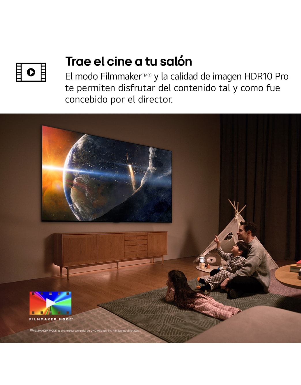 75 pulgadas TV LG UHD AI 4K serie UT80 con Smart TV WebOS24 ...