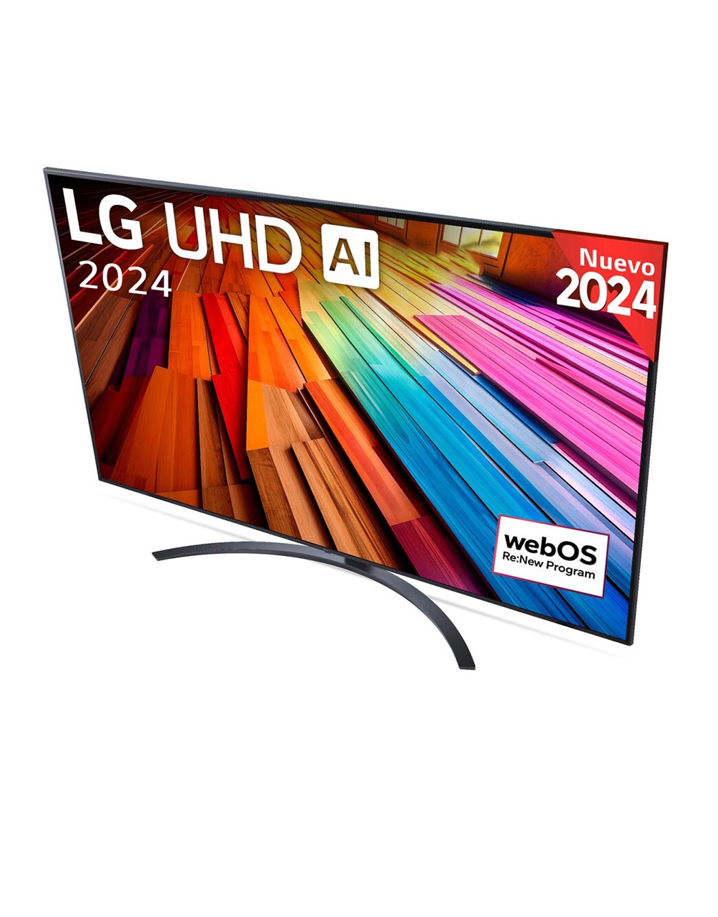 75 pulgadas Smart TV LG UHD AI UT81 4K 2024 - 75UT81006LA | LG ES