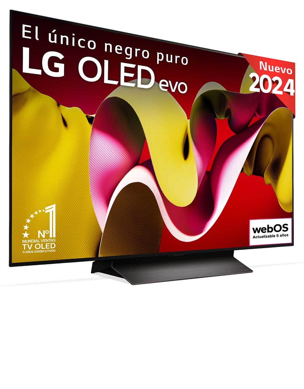 48 pulgadas Smart TV LG OLED evo AI C4 4K OLED48C44LA | LG ES | LG ES