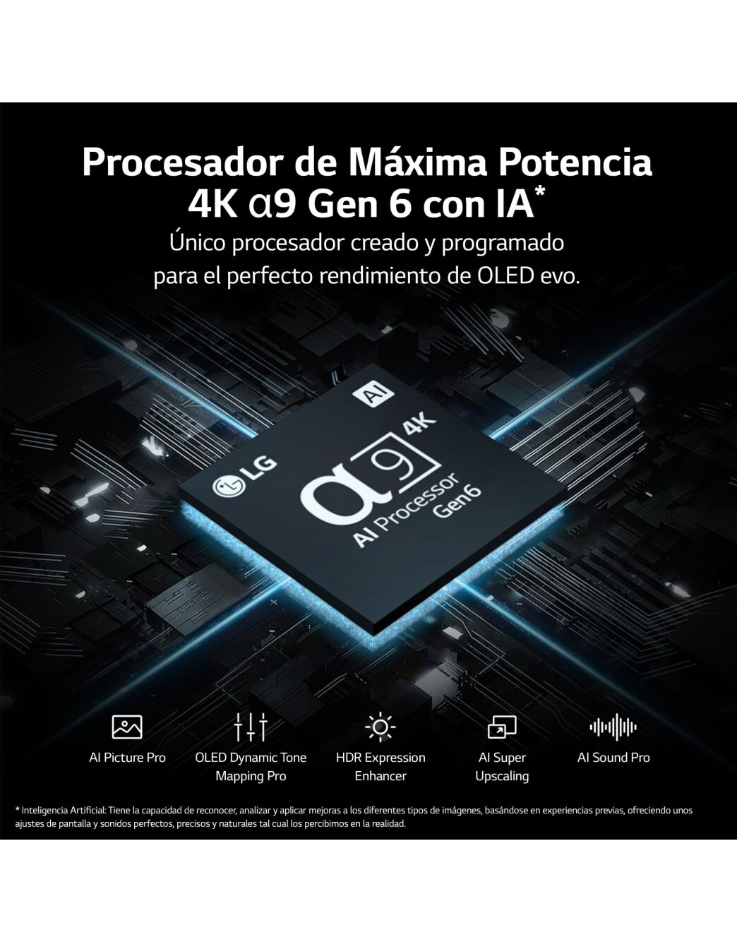 TV LG OLED evo 4K de 55'' C3, Procesador Máxima Potencia, Dolby Vision ...