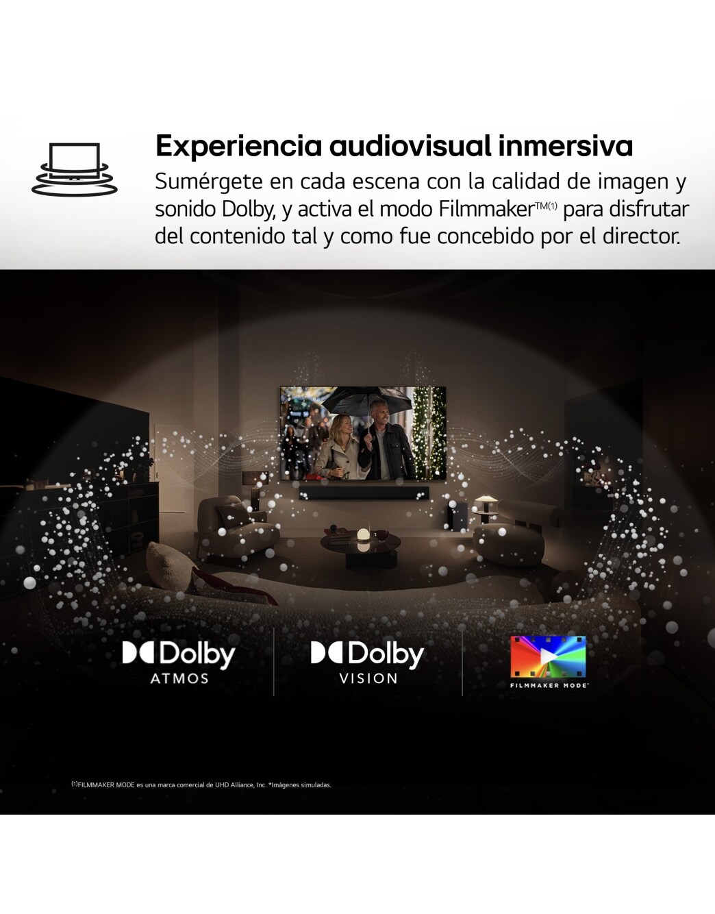 65 pulgadas Smart TV LG OLED evo AI C4 4K OLED65C44LA | LG ES | LG ES