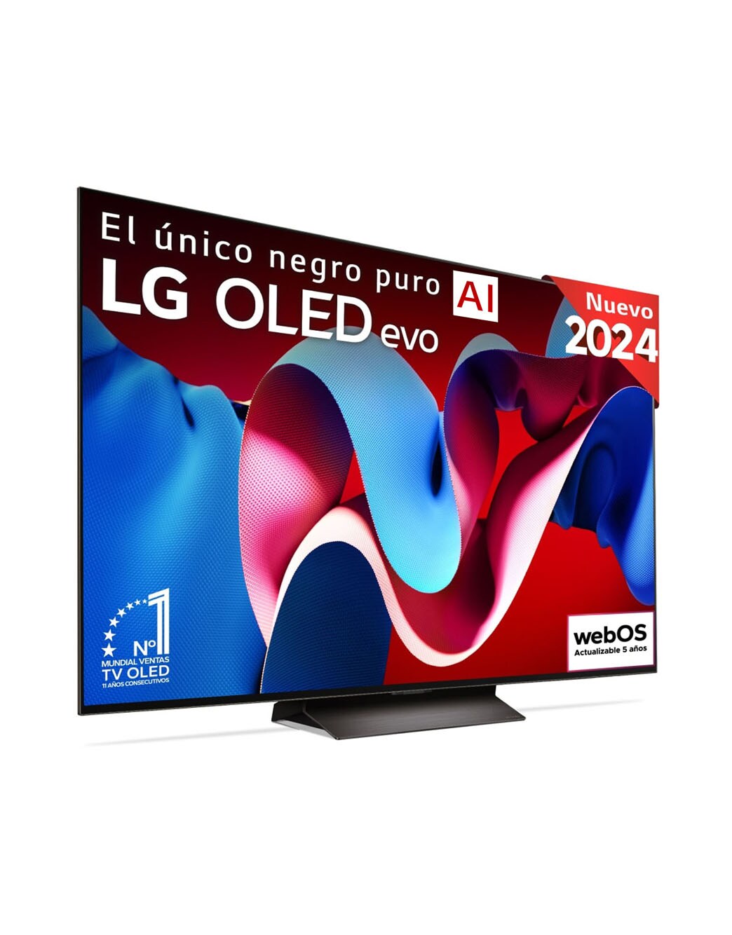 65 pulgadas Smart TV LG OLED evo AI C4 4K OLED65C44LA | LG ES | LG ES