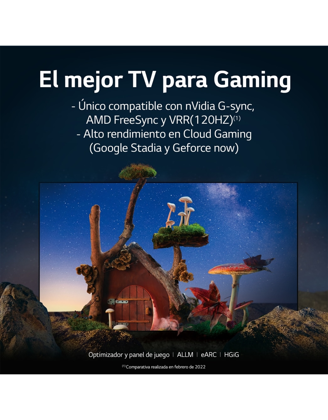 Televisor LG 4K OLED evo Gallery Edition, Procesador Inteligente de ...