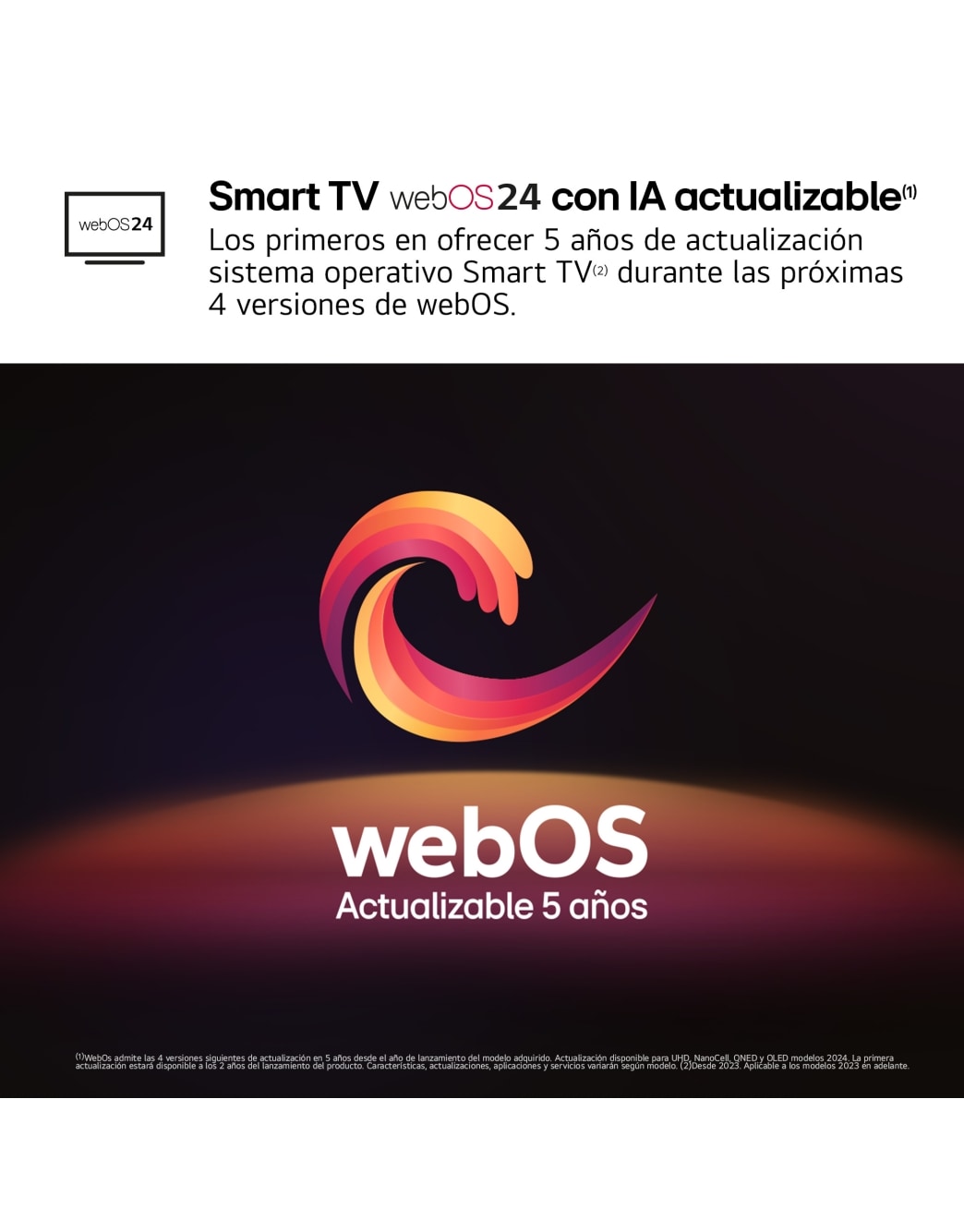 LG OLED evo AI C4 4K Smart TV 2024 de 77 pulgadas - OLED77C46LA.AEU ...