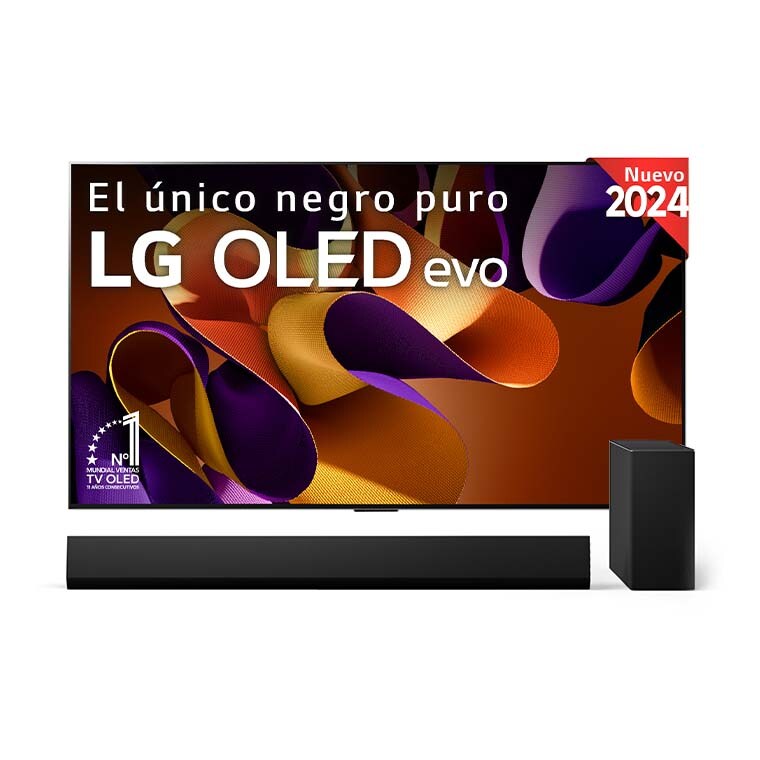 TV LG OLED evo 4K de 65" G4 + Barra de Sonido LG S80TR - OLED65G45LW ...
