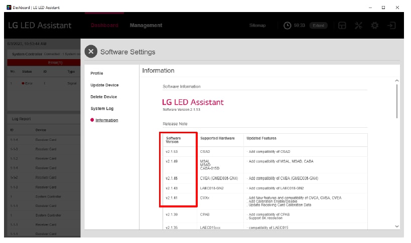 Como realizar envío de calibración de modulo a receiver I LG ESPAÑA