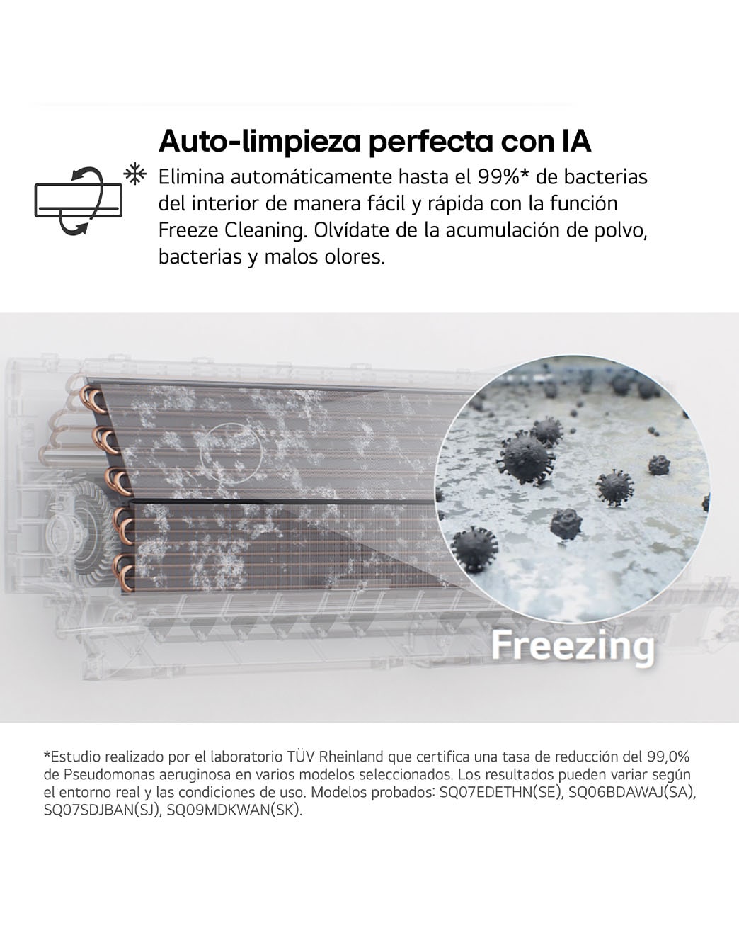 LG ARTCOOL MIRROR AI AIR: Aire acondicionado 1x1 con bomba de calory ...