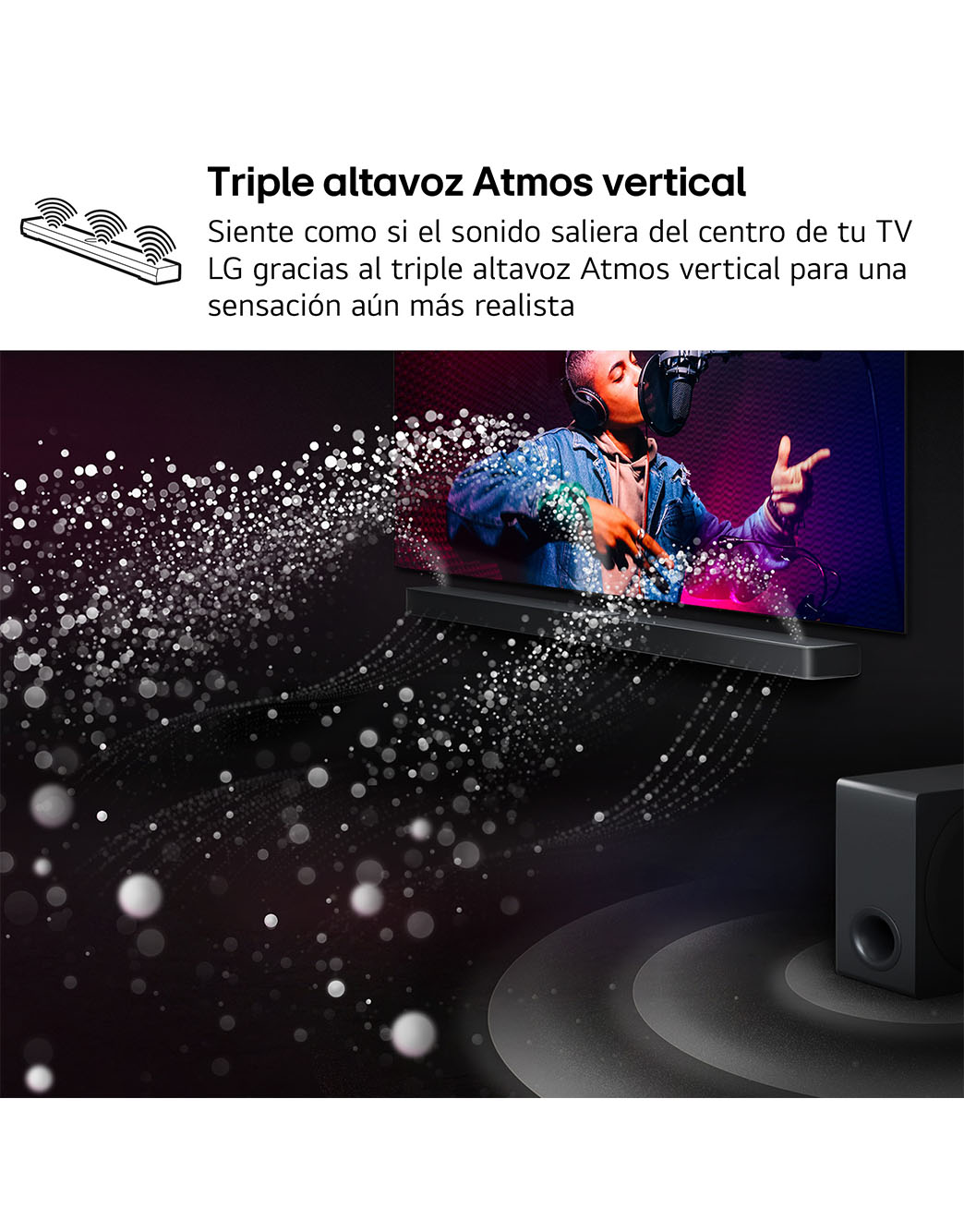 Barra de sonido | LG S80TR, Bluetooth, 580W, 5.1.3 Canales con ...