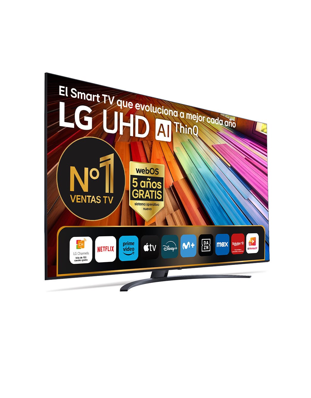 Outlet 75 pulgadas Smart TV LG UHD AI UT81 4K 2024 - 75UT81006LA.OUTLET ...