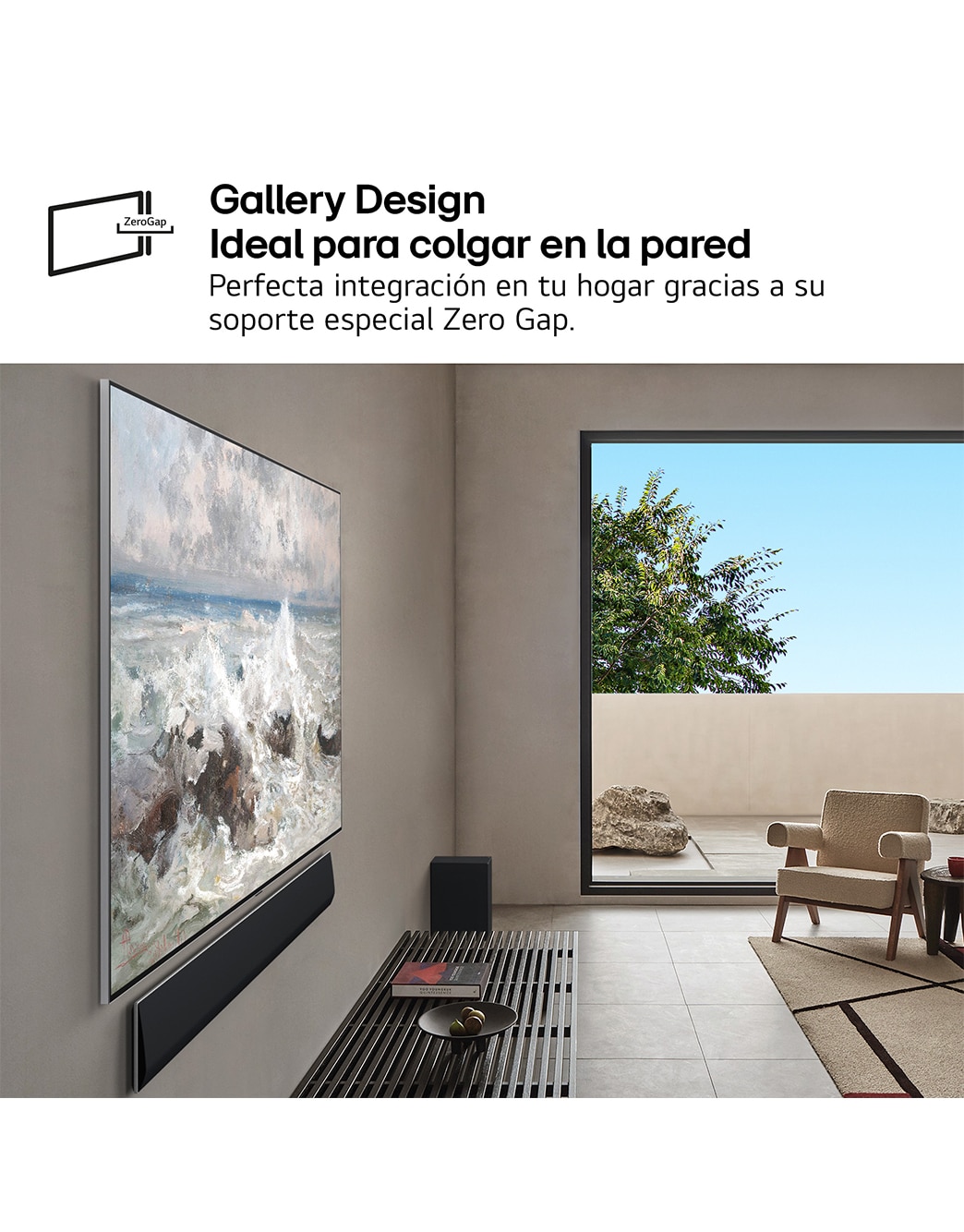 Smart TV LG OLED evo AI G5 83 pulgadas 4K 2025 - OLED83G55LW | LG ES