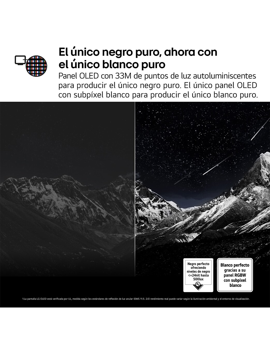 Smart TV LG OLED evo AI G5 83 pulgadas 4K 2025 - OLED83G55LW | LG ES