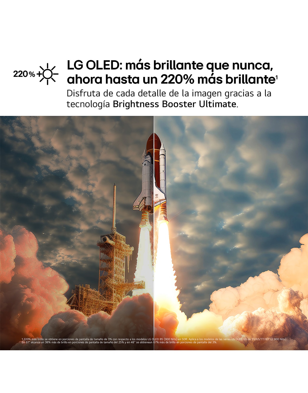 Smart TV LG OLED evo AI G5 83 pulgadas 4K 2025 - OLED83G55LW | LG ES