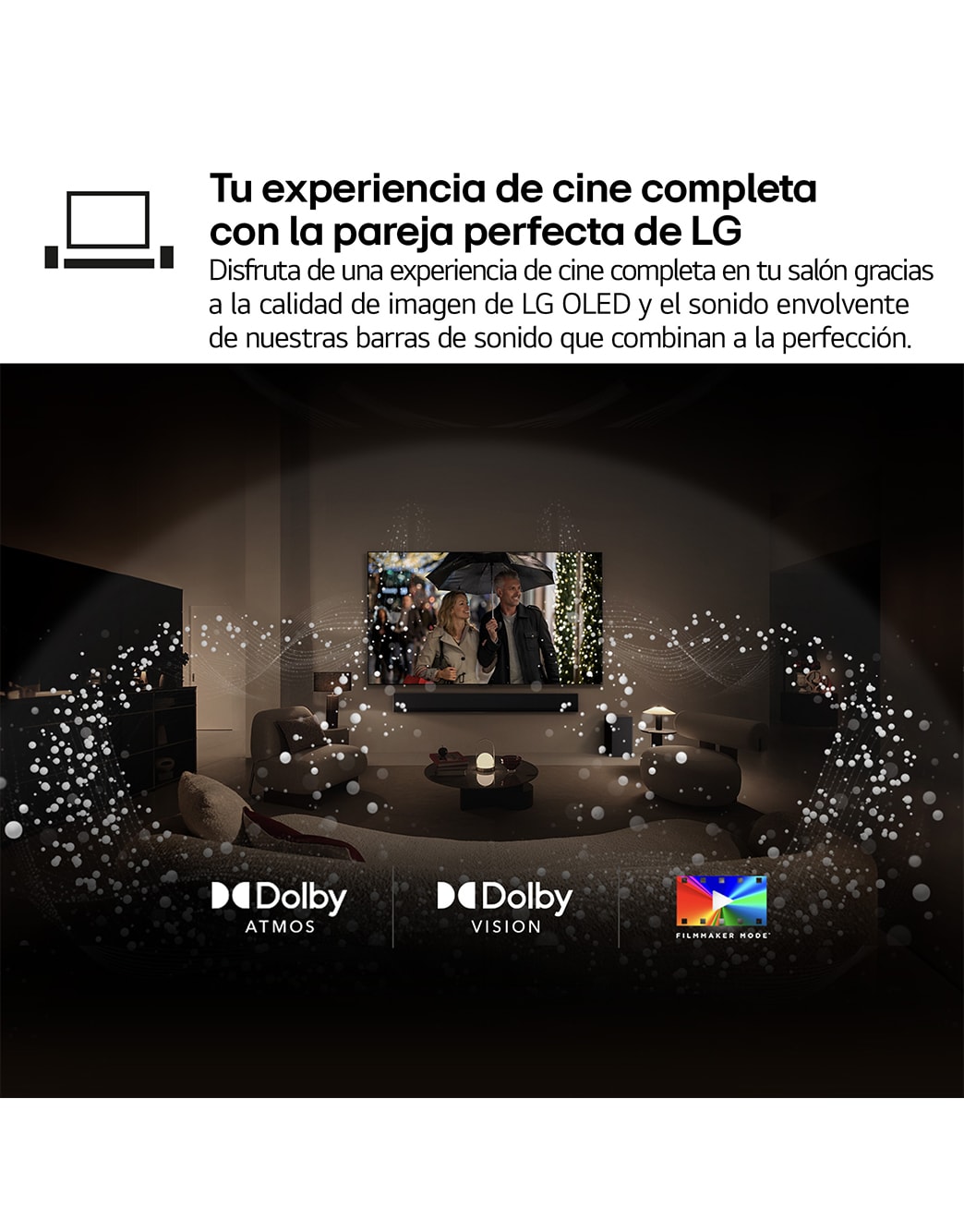 Smart TV LG OLED evo AI G5 83 pulgadas 4K 2025 - OLED83G55LW | LG ES