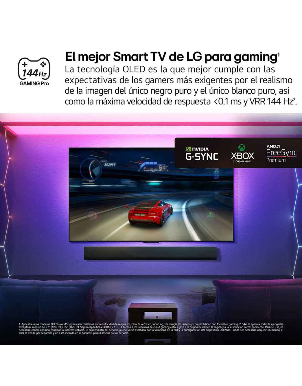 Smart TV LG OLED evo AI M5 inalámbrico 65 pulgadas 4K 2025 ...