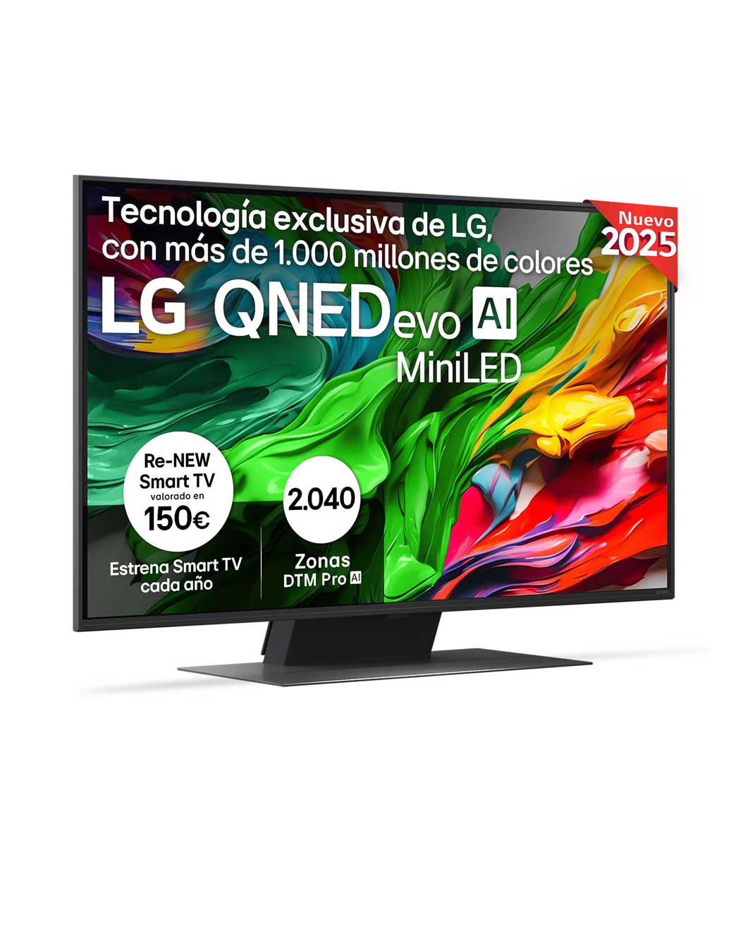 Smart TV LG QNED evo AI QNED86 43 pulgadas MiniLED 4K 2025 ...